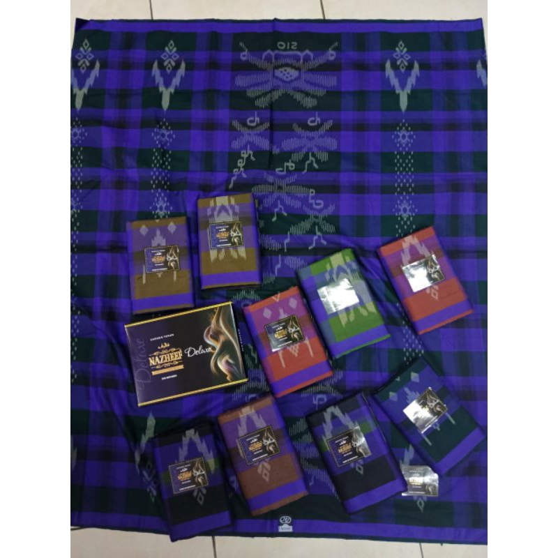 Jual (GROSIR) SARUNG NAZHEEF DELUXE TERBARU MOTIF BHS KDT KEMBANG ...