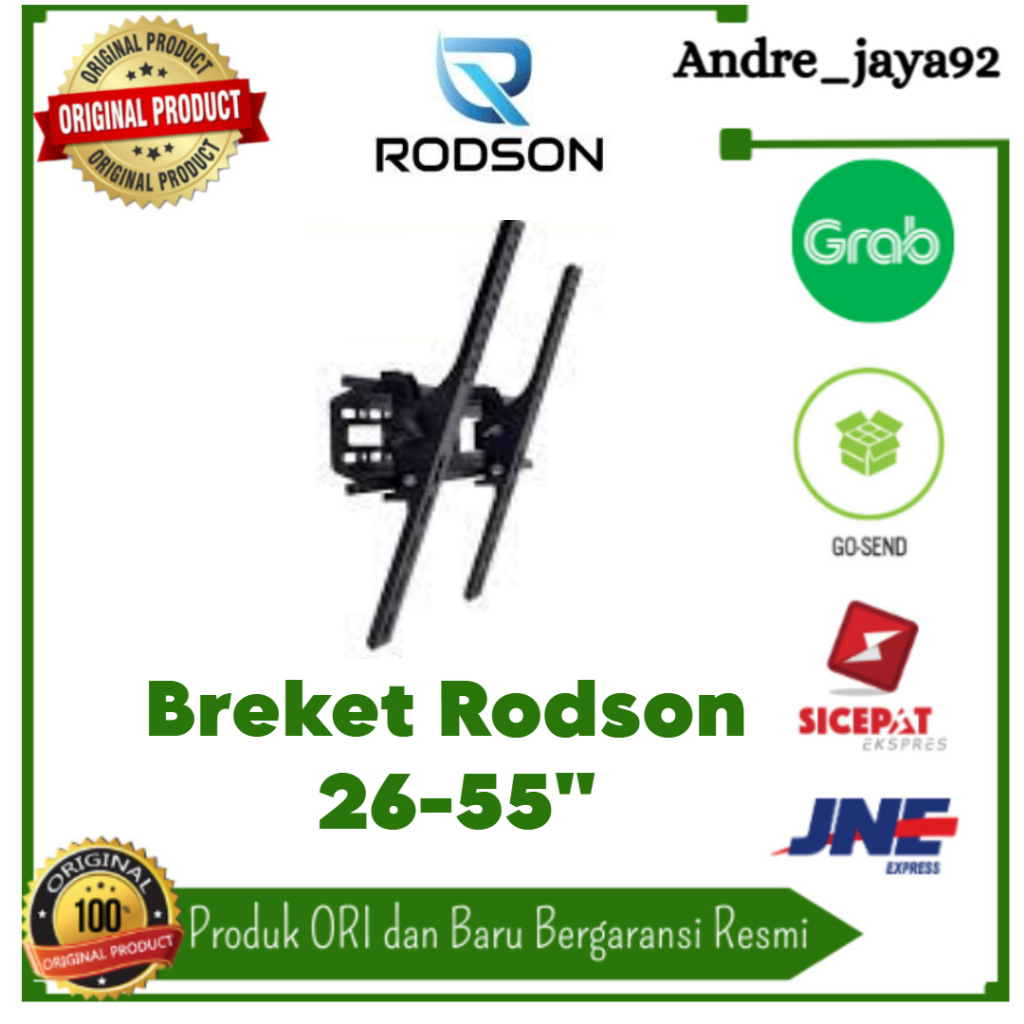 Jual RODSON RB3T Bracket TV LED LCD PDP Monitor 26" - 55" inch Breket ...
