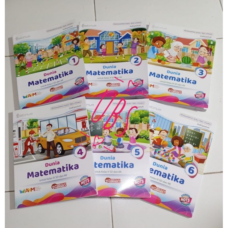 Jual PLATINUM BUKU MATEMATIKA SD/MI KELAS 1 ,2 , 3,4, 5 ,6 KSP KURIKULUM MERDEKA | Shopee Indonesia
