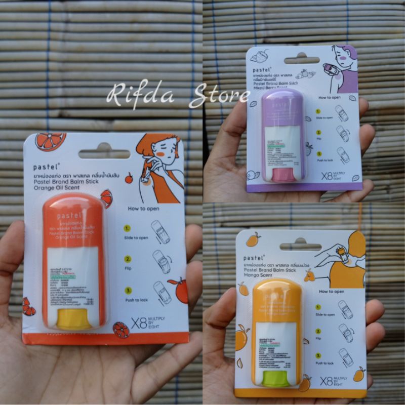 Jual INHALER PASTEL BALM FRUITY NEW(READY STOCK LANGSUNG KIRIM ...