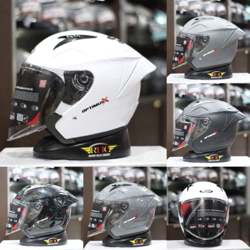 Jual helm R-SIX optimus polos | Shopee Indonesia