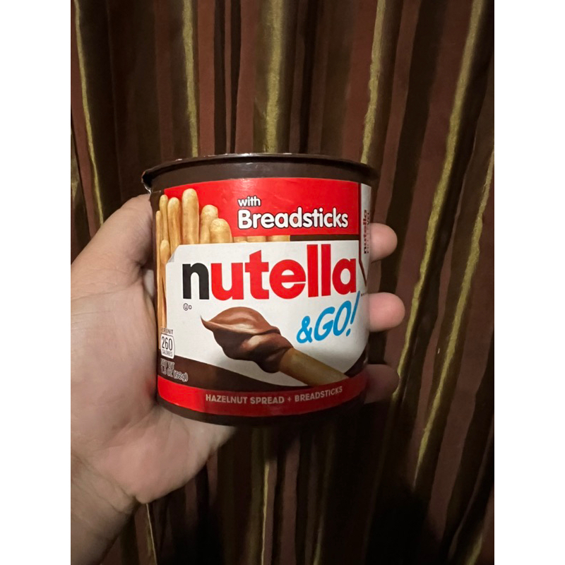 Jual Nutella & Go / Nutella with Breadstick Original Singapore | Shopee ...