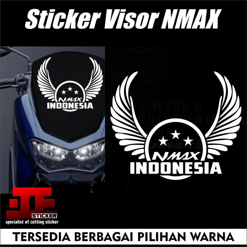 Jual stiker visor NMAX sticker motor NMAX indonesia | Shopee Indonesia