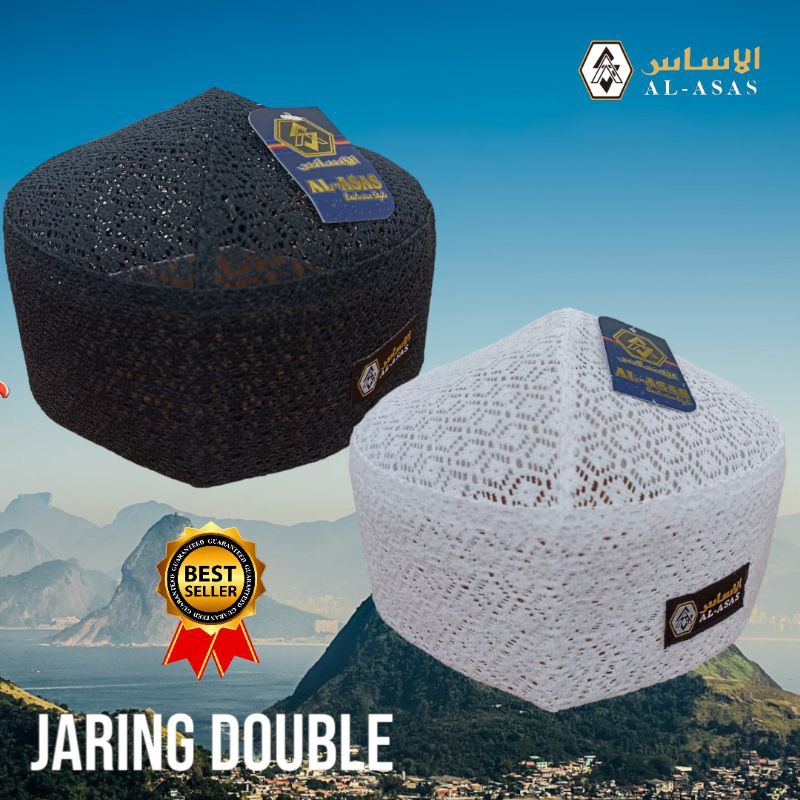 Jual AL-ASAS Peci Jaring SINGLE, DOUBLE, SULTAN,Jaring Lulu | Shopee ...