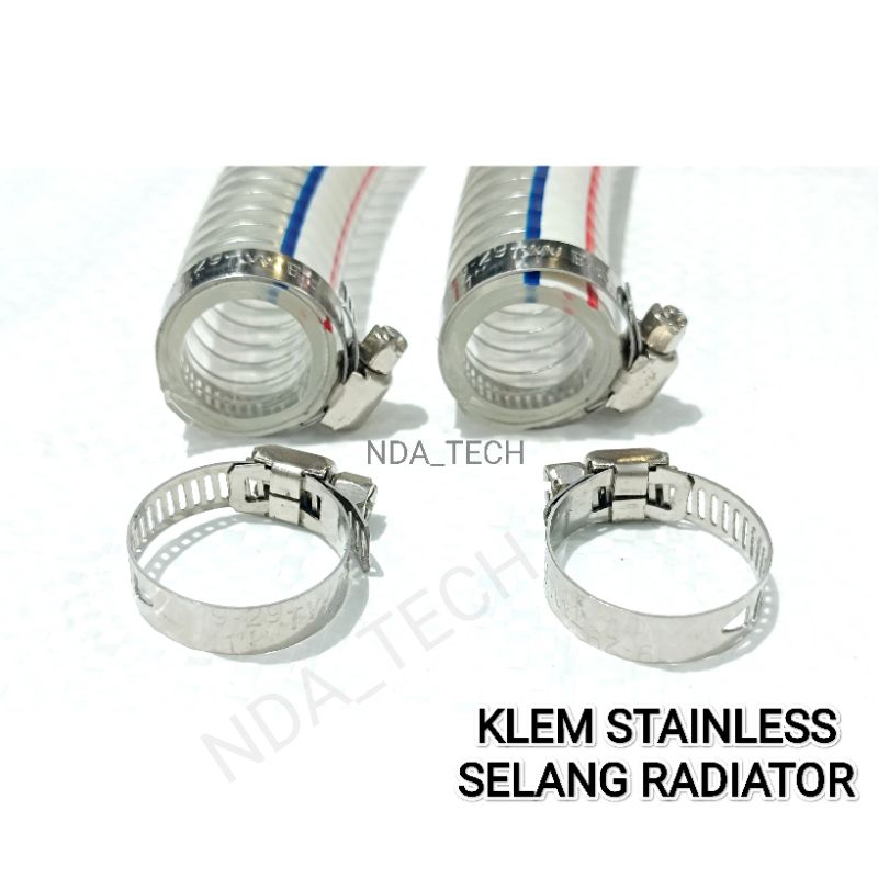 Jual [PROMO] KLEM STAINLESS SELANG RADIATOR MOTOR KLEM SELANG RADIATOR ...