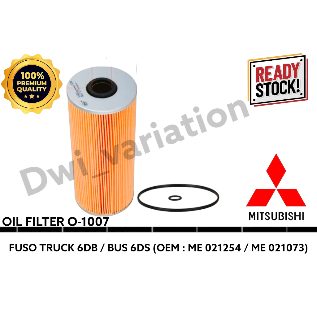 Jual FILTER OLI FUSO TRUCK 6DB / BUS 6DS SAKURA O-1007 | Shopee Indonesia