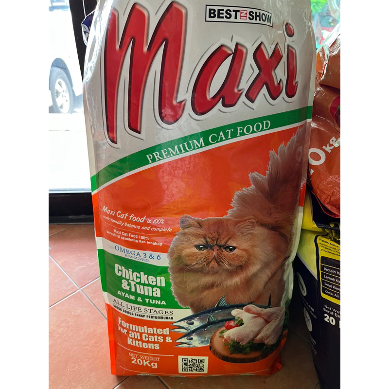 Jual Makanan kucing catfood cat food maxi cat 800gr | Shopee Indonesia