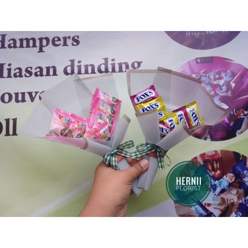 Jual Buket mini permen(DIKIRIM RANDOM) | Shopee Indonesia