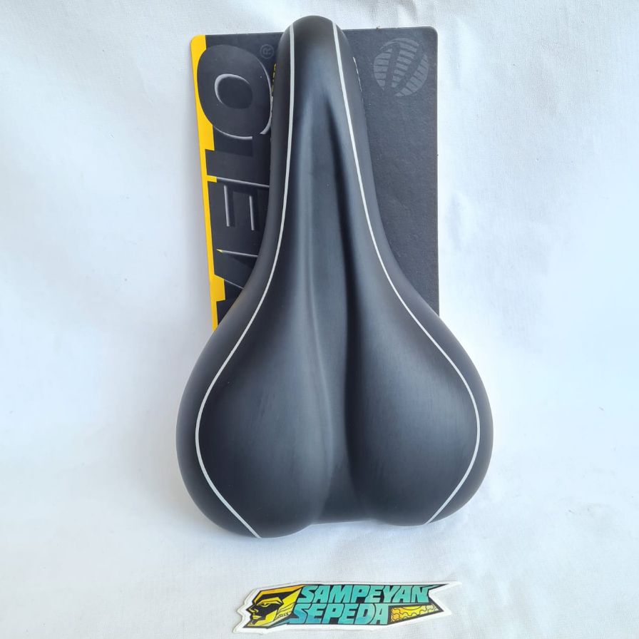 Jual VELO Plush 6300 Garis Putih Sadel Sepeda MTB Saddle Federal ...