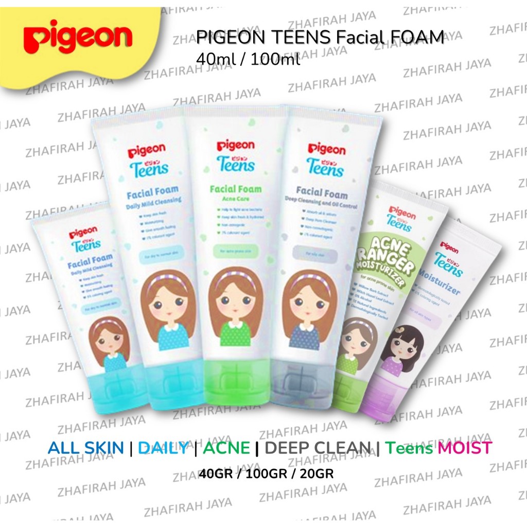 Jual PIGEON FACIAL FOAM 40gr 100gr / Sabun Cuci Muka PIGEON untuk Anak ...