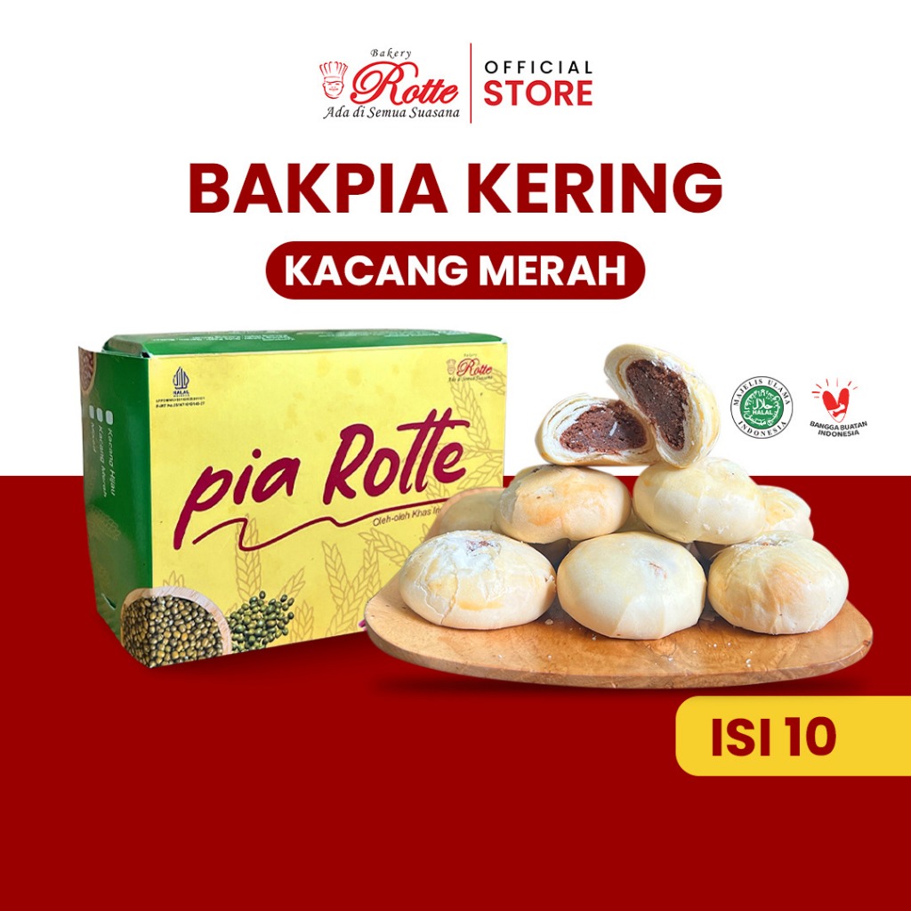 Jual Bakpia Kering Kacang Merah Premium Rotte Bakery Asli Pekanbaru Isi ...