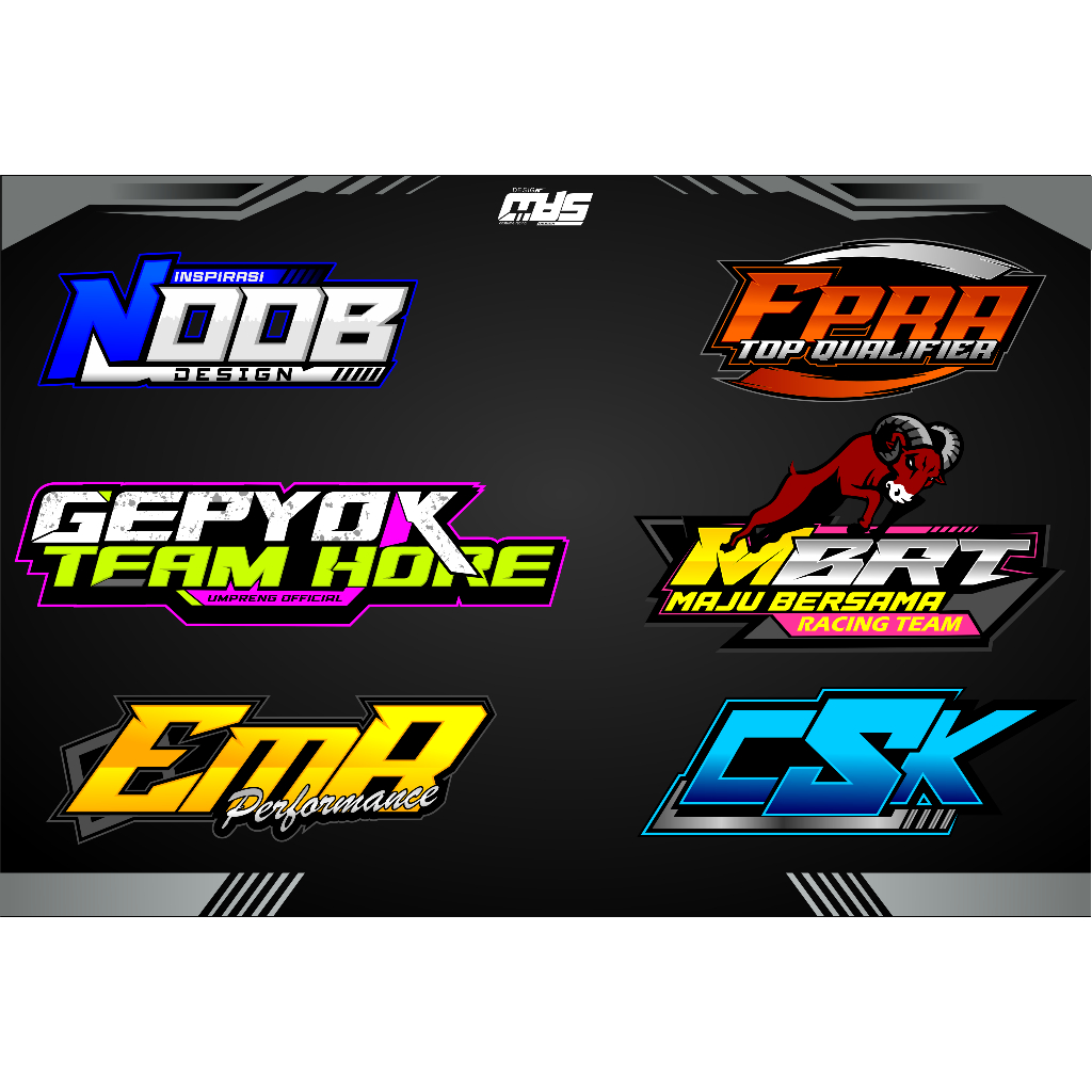 Jual JASA DESAIN LOGO RACING | LOGO BENGKEL| DESAIN LOGO TERJANGKAU ...