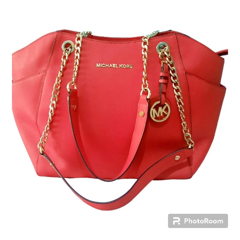 Jual Michael Kors Jet Set Chain Tote Original | Shopee Indonesia