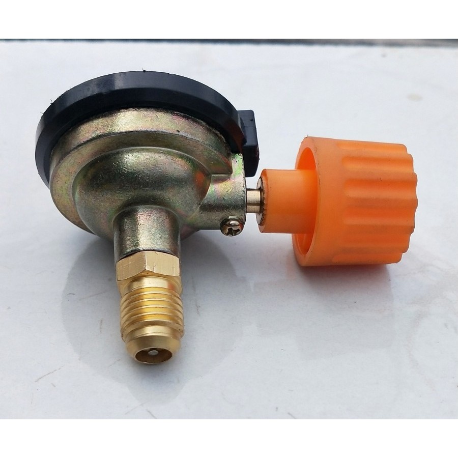 Jual kran refill isi ulang gas kaleng portable selang manifold AC (R22 ...