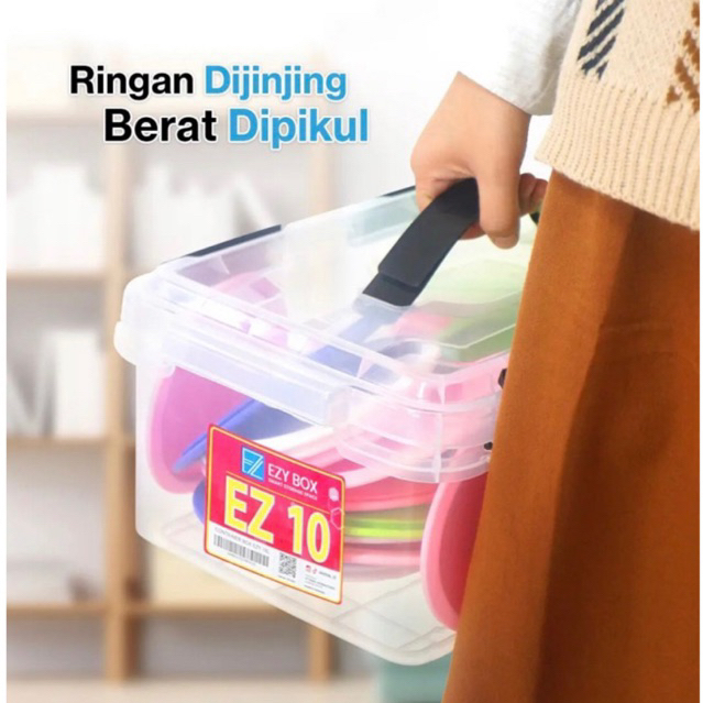Jual Box Container Cb 10 Liter Kontainer box Plastik murah Transparan ...