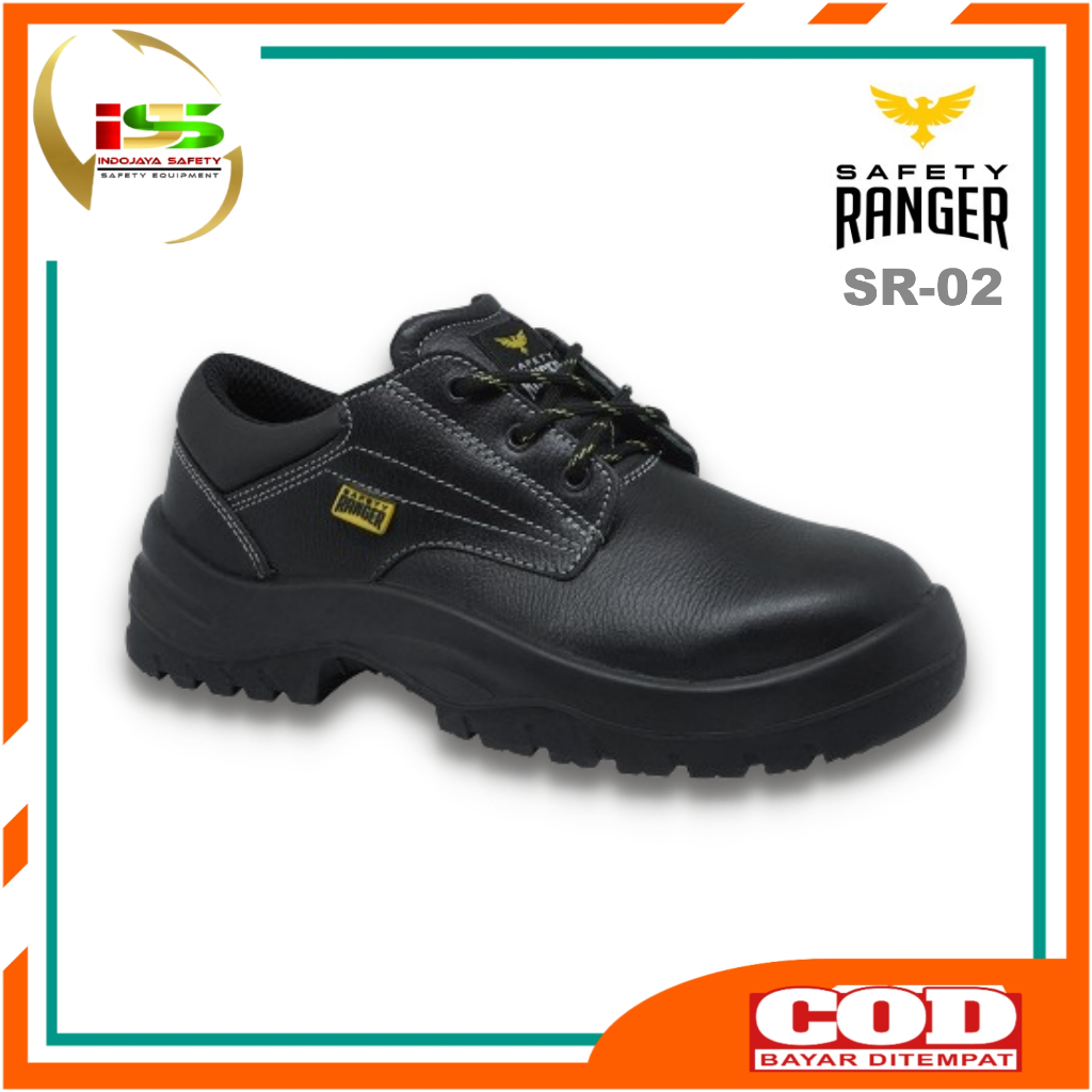 Jual Sepatu Safety Ranger Juna SR02 Original Safety Shoes Pria Kerja Proyek Ujung Besi SR 02 ...