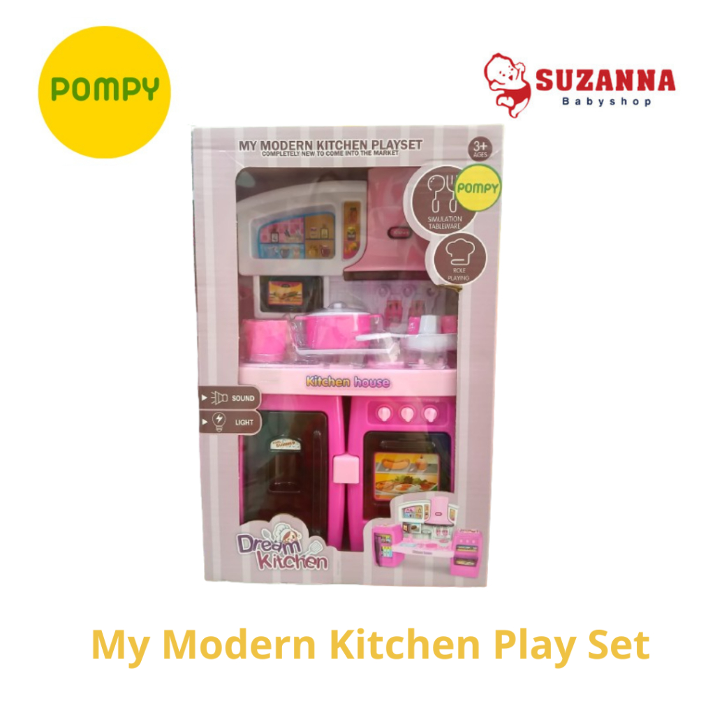 Jual Pompy My Modern Kitchen Play set - Mainan Anak | Shopee Indonesia