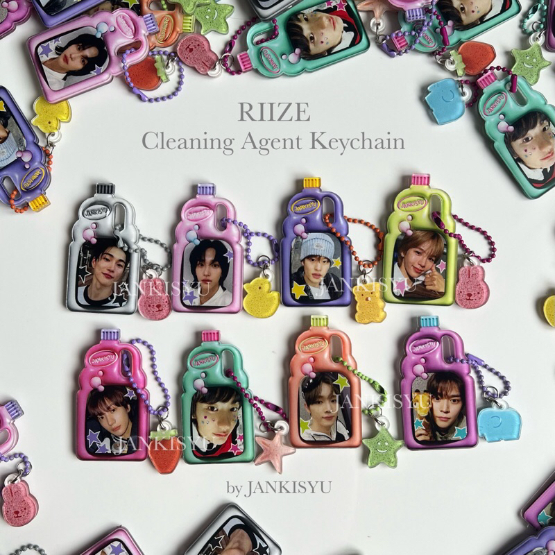 Jual Riize Cleaning Agent Acrylic Keychain Gantungan Kunci Tas Kpop ...