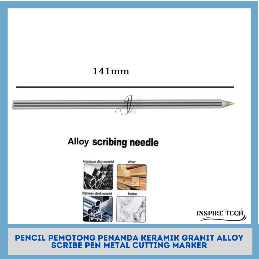 Jual Penanda Pengukir Kayu Logam PENCIL ALLOY SCRIBE PEN METAL CUTTING ...