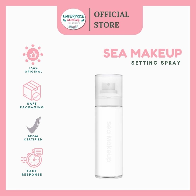Jual SEA MAKEUP Lock It Matte Acne Setting Spray | Shopee Indonesia
