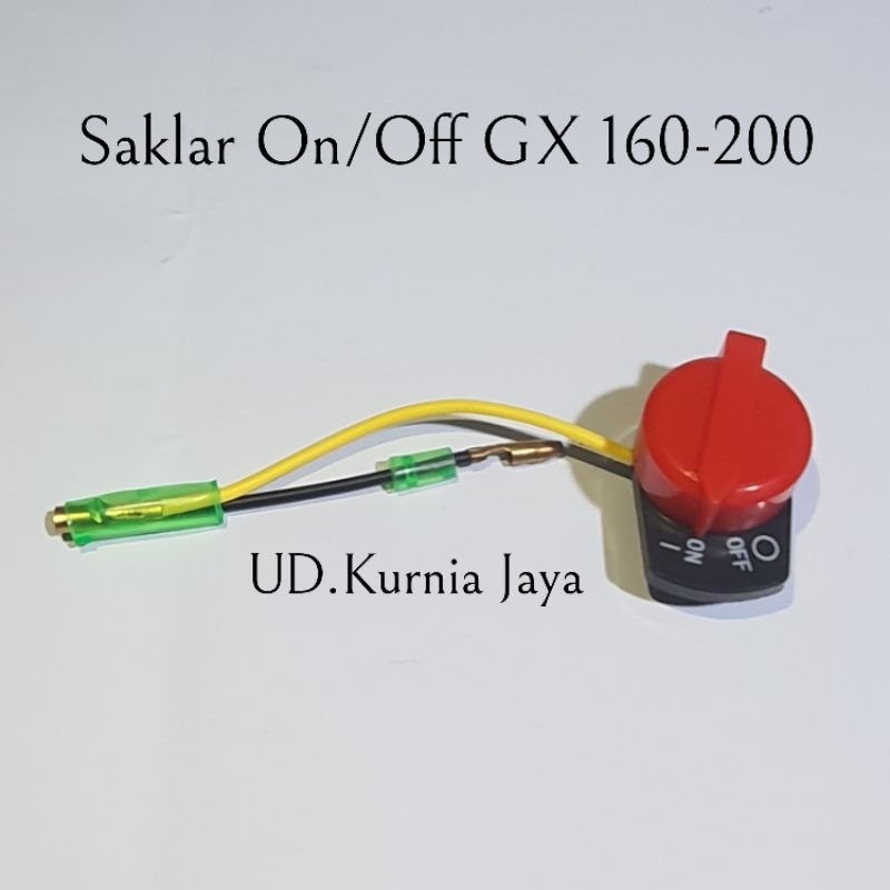 Jual saklar on/off gx 160/200/270/390 switch on/off gx | Shopee Indonesia