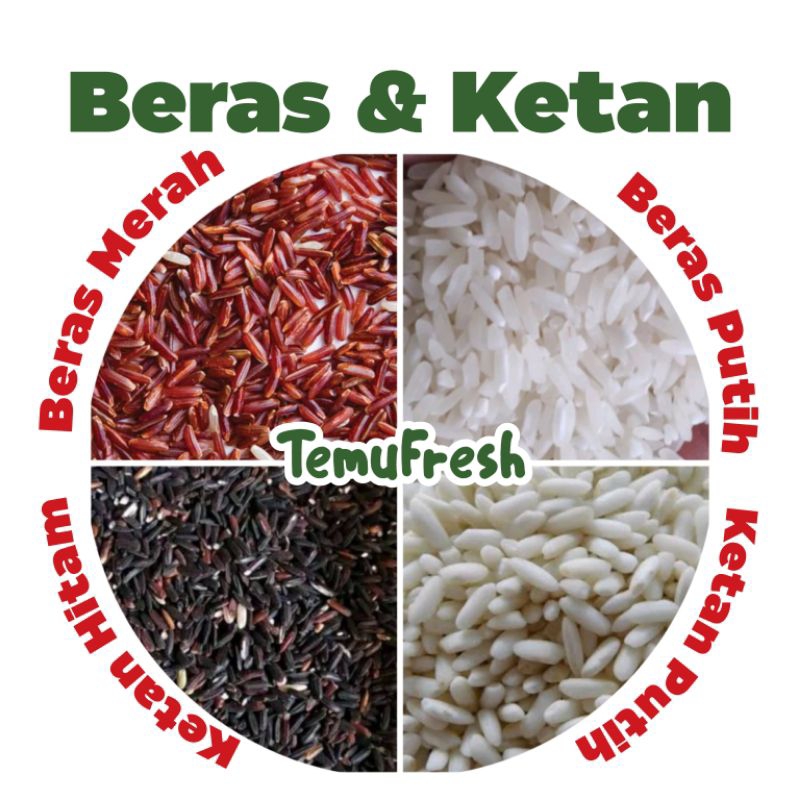Jual BERAS & KETAN CURAH - BERAS PUTIH & MERAH - KETAN PUTIH & MERAH ...