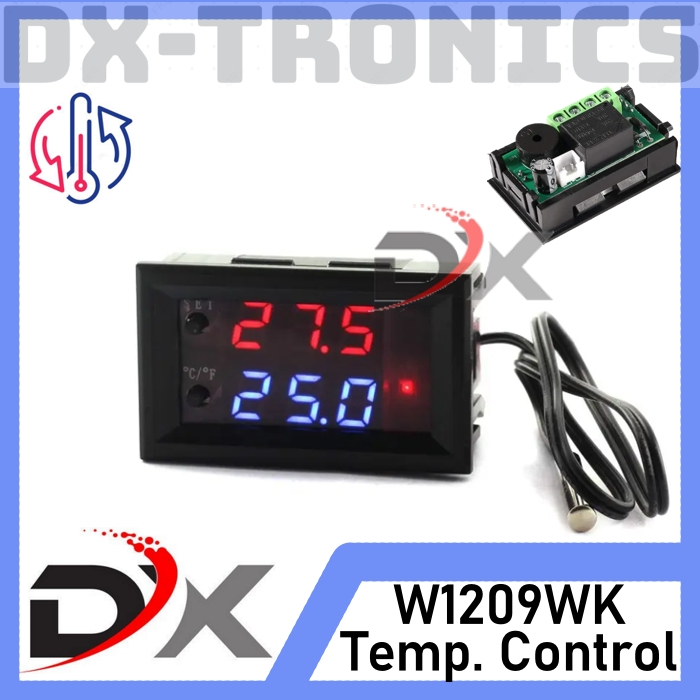 Jual W1209WK Temperature Controller Digital Thermostat AC Mobil W1209 ...