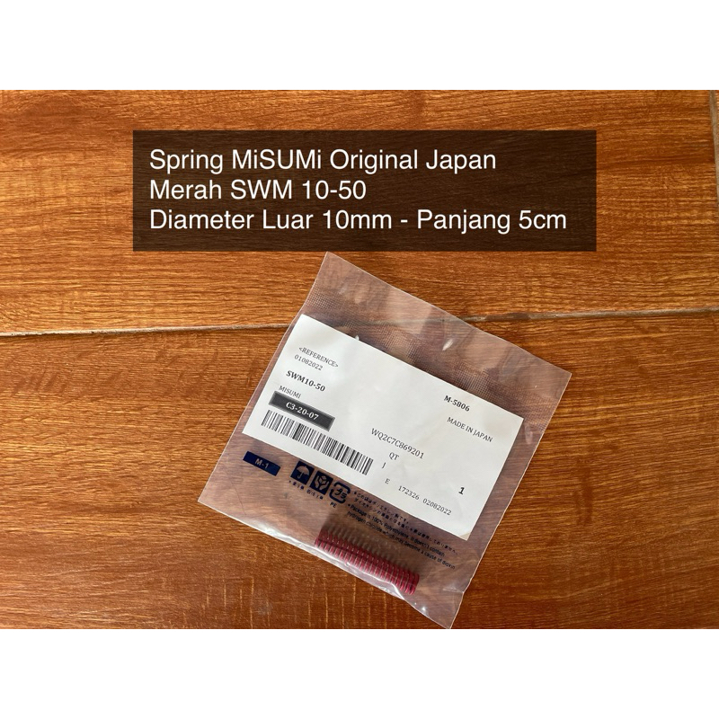 Jual Per misumi original Japan 100% spring misumi japan misumi bulat menggunakan kemasan ...