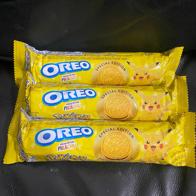 Jual Oreo Pikachu Pokemon Special Edition | Shopee Indonesia