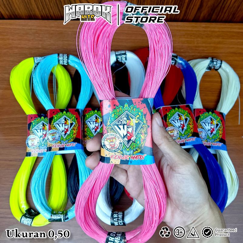 Jual Senar/Kenur Layangan MATOT UK 0,50 By Warok (Satu Gulungan Penuh ...