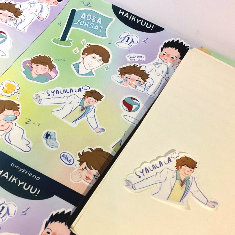 Jual Sticker Oikawa - Iwa [Aoba Johsai] Haikyuu | Shopee Indonesia