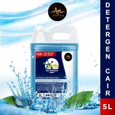 Jual SORIN Deterjen Cair Laundry Liquid Detergent Konsentrat 5 LITER | Shopee Indonesia