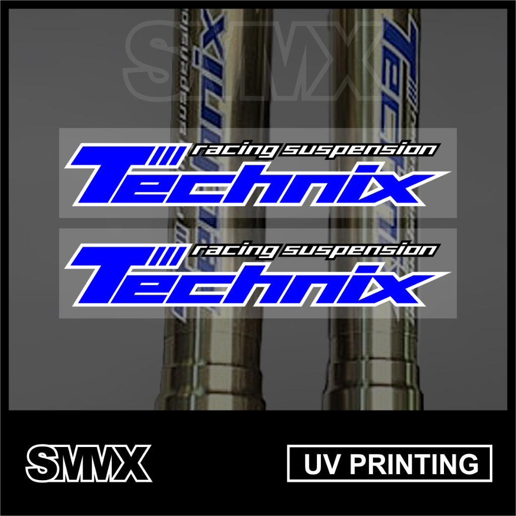 Jual Sticker stiker Shock USD Technix Racing Suspension TGR | Shopee ...