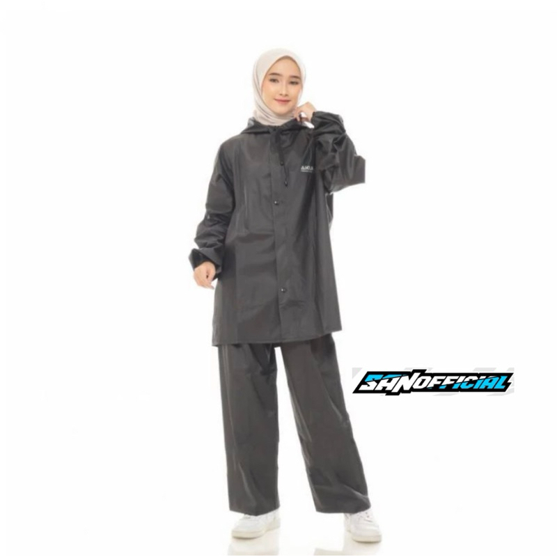 Jual AKULA Jas Hujan Pria Wanita Dewasa ORIGINAL Bahan Waterproff Terbaik Pvc 025 Tebal Elastis ...