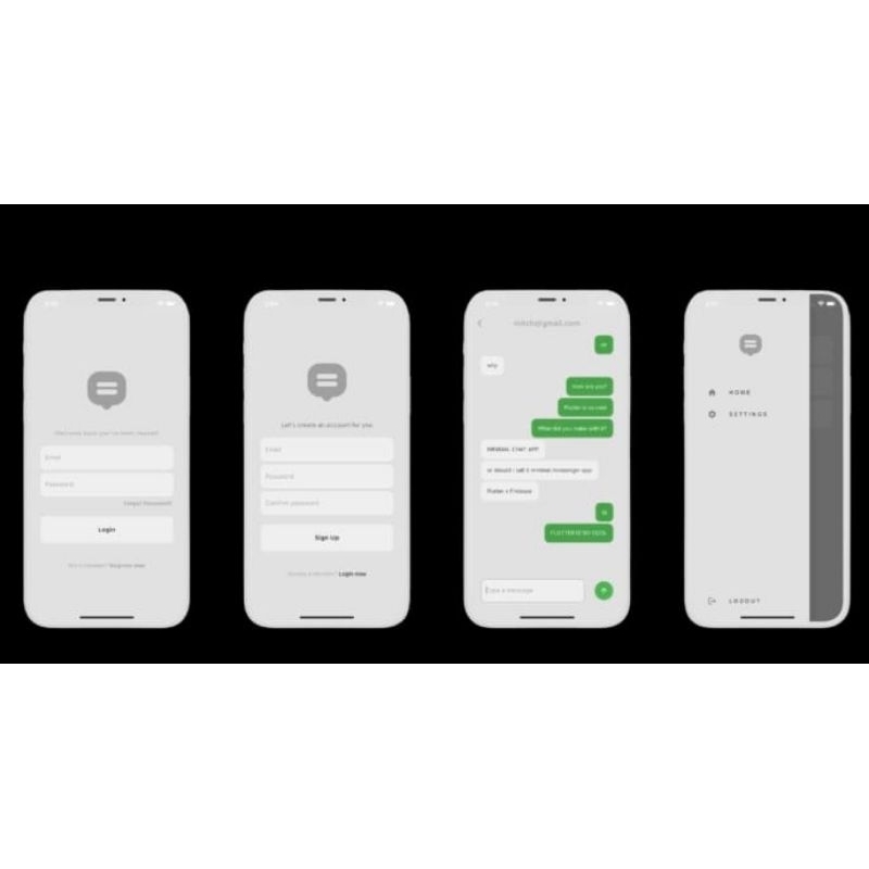 Jual Aplikasi Chat Sederhana (Source Code)Flutter | Shopee Indonesia