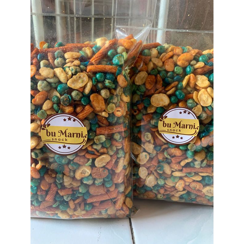 Jual Kacang Campur Mix Kacang Jaipong Kemasan 1kg Shopee Indonesia