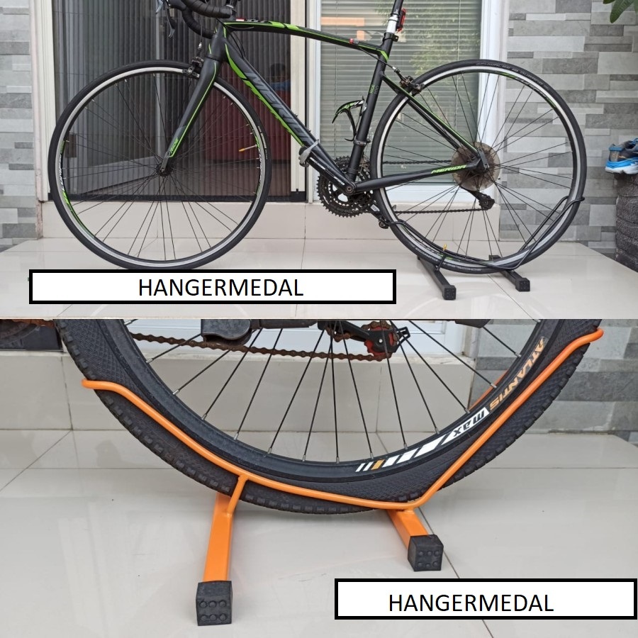 Jual HANGERMEDAL Paddock Standar Stand parkir Sepeda Gunung Road Bike ...