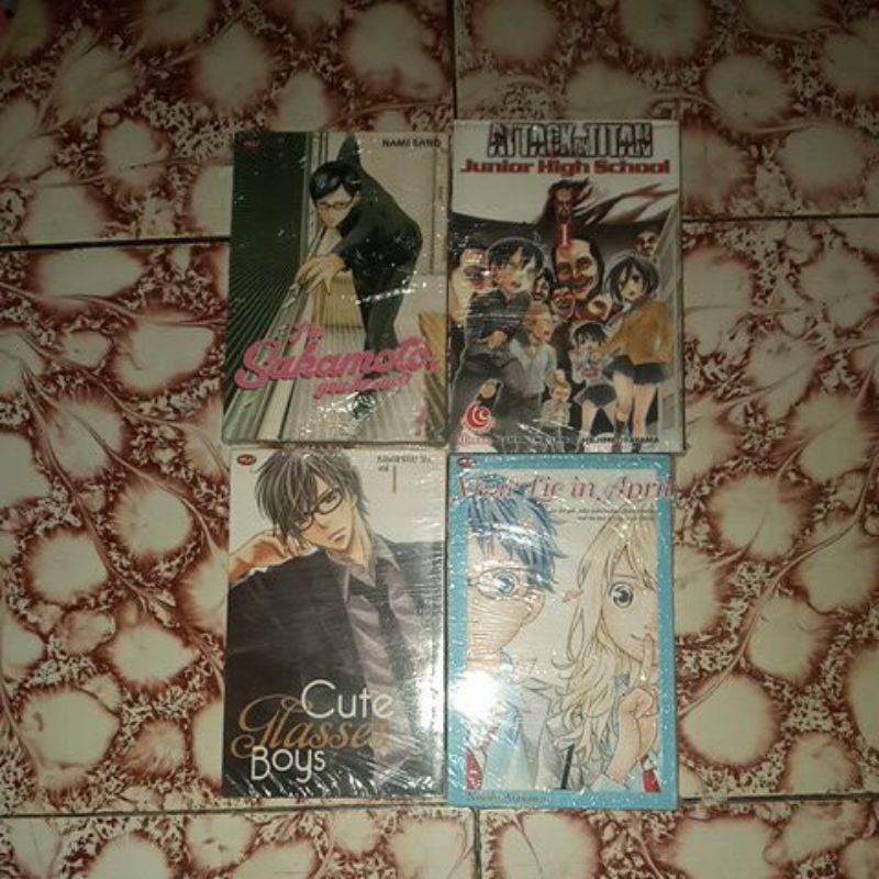 Jual Obral Komik murah kolpri murah/ i'm sakamoto you know/AOT Junior ...