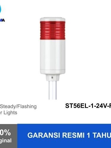 Jual Tower LIght Qlight tipe ST56EL-1-24V-Red (QLIGHT) | Shopee Indonesia