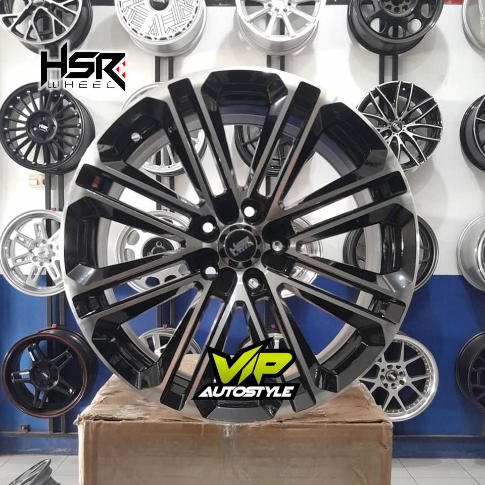 Jual Velg mobil ring 18 Innova Zenix, Alphard, Terios, Xpander, Hyundai Creta HSR ALKANI R18 ...