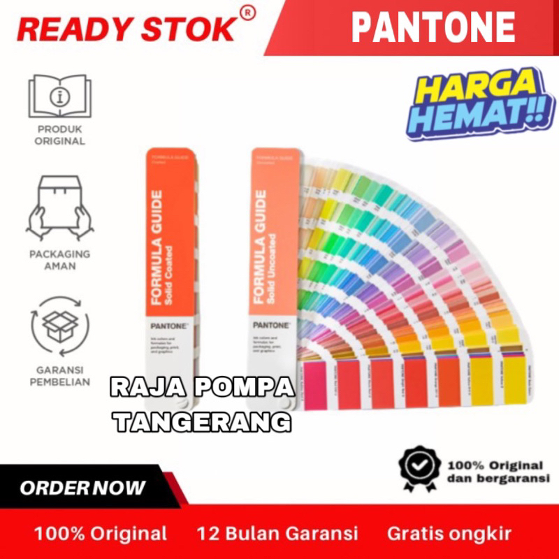 Jual PANTONE Color Guide Card International Standard Matte Warna ...