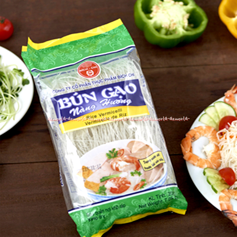 Jual Bun Gao Nang Huong 200gr Rice Vermicelli De Riz Bich Chi Bihun ...