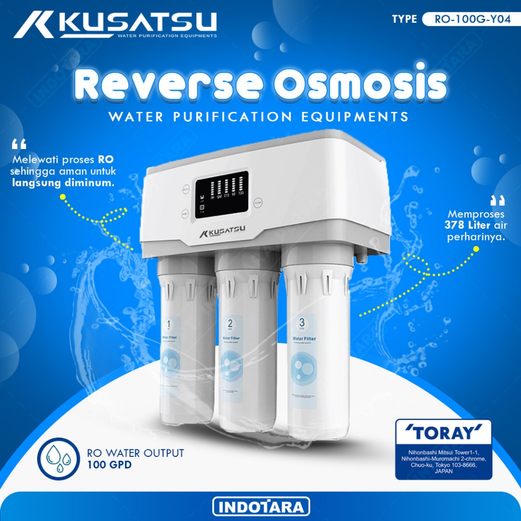 Jual Reverse Osmosis System RO-100G-Y04 Kusatsu | Shopee Indonesia