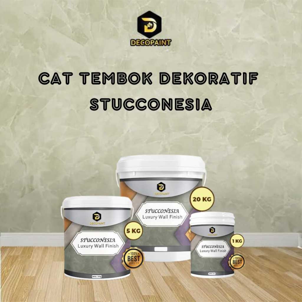 Jual 5Kg Cat Stucco Motif Industrial Unfinish - Cat Tembok Dekoratif ...