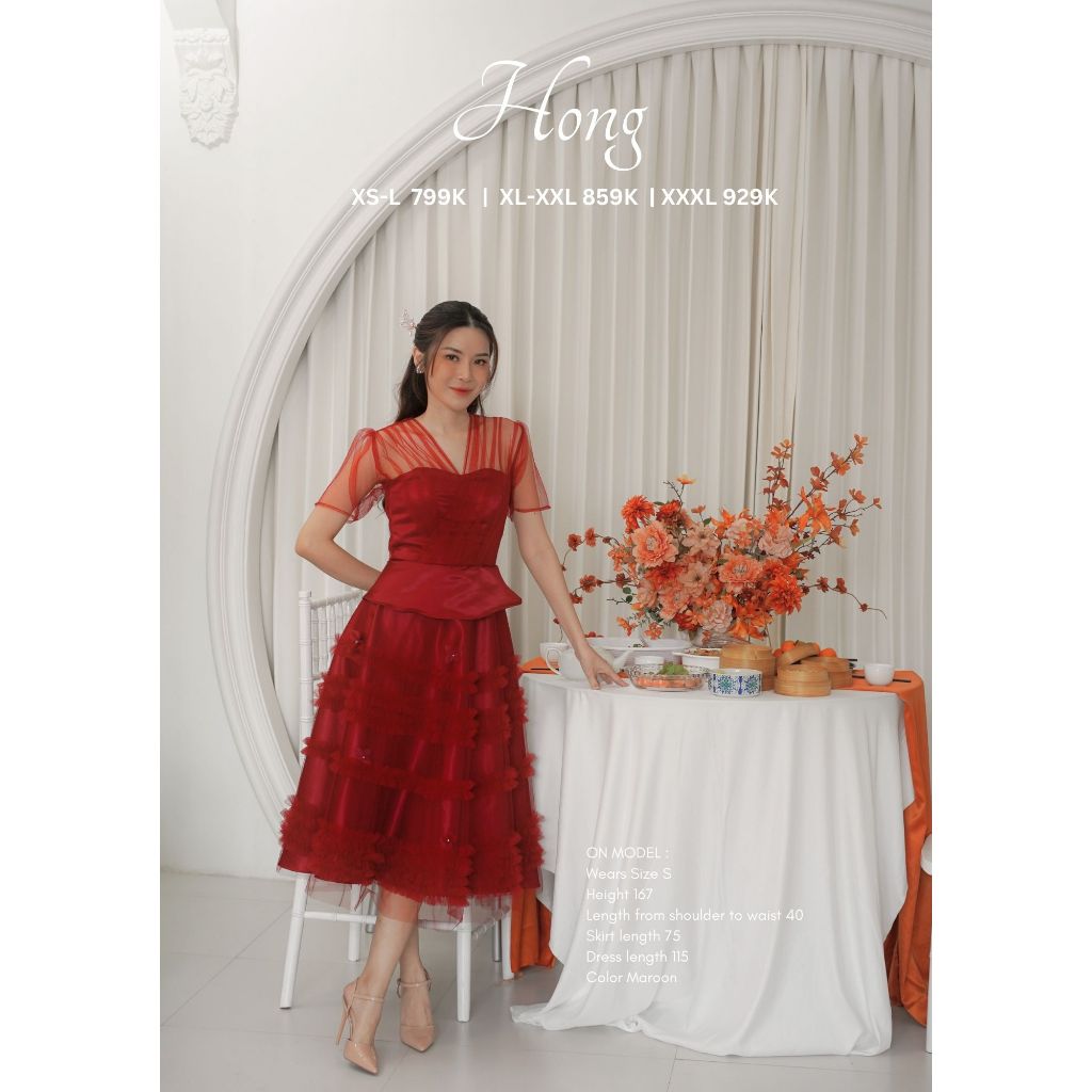 Jual HONG DRESS - BAJU IMLEK / DRESS IMLEK / DRESS ANAK/ PARTY DRESS ...