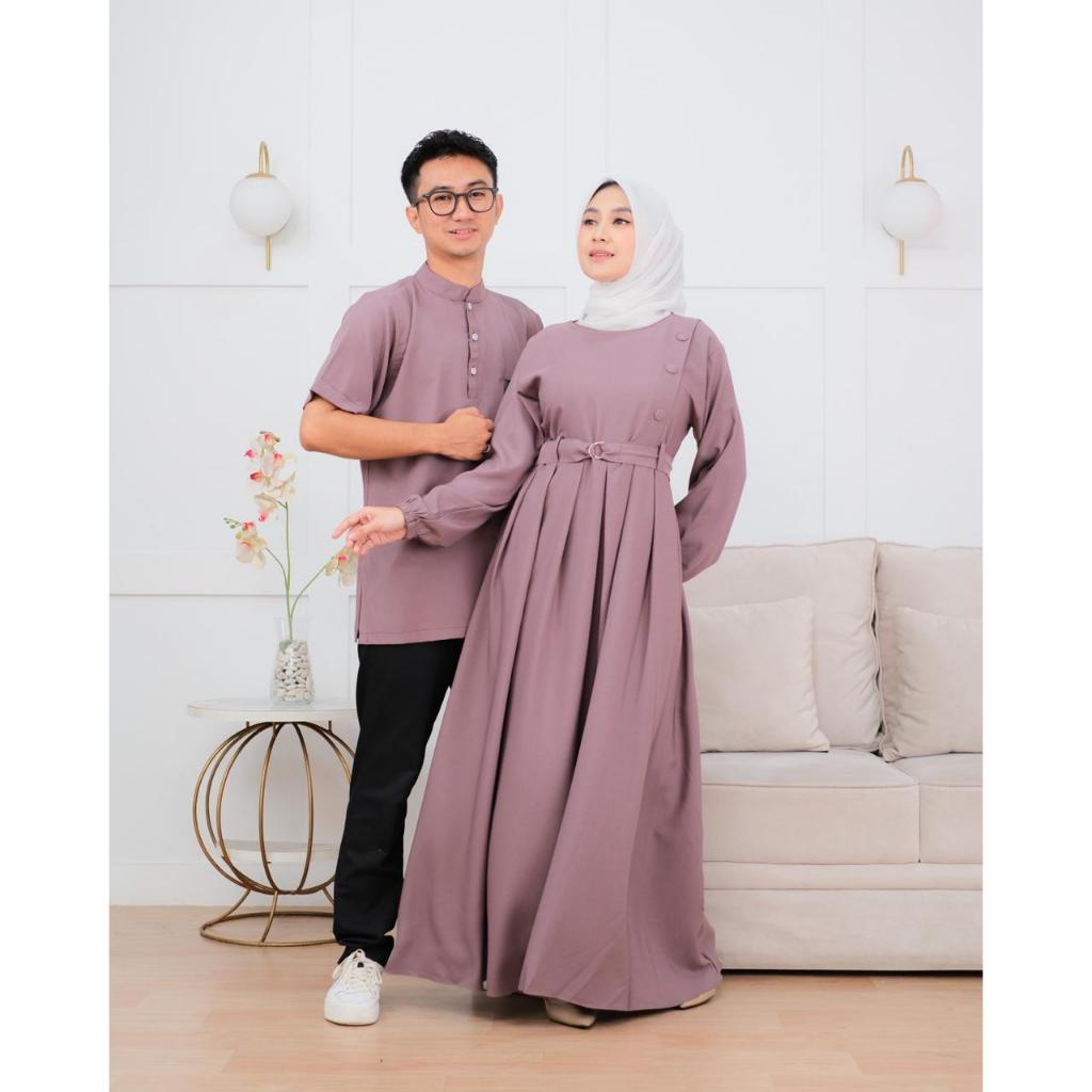 Jual Arumi Sarimbit Couple Suami Istri 2024 Baju Dress Keluarga Set ...