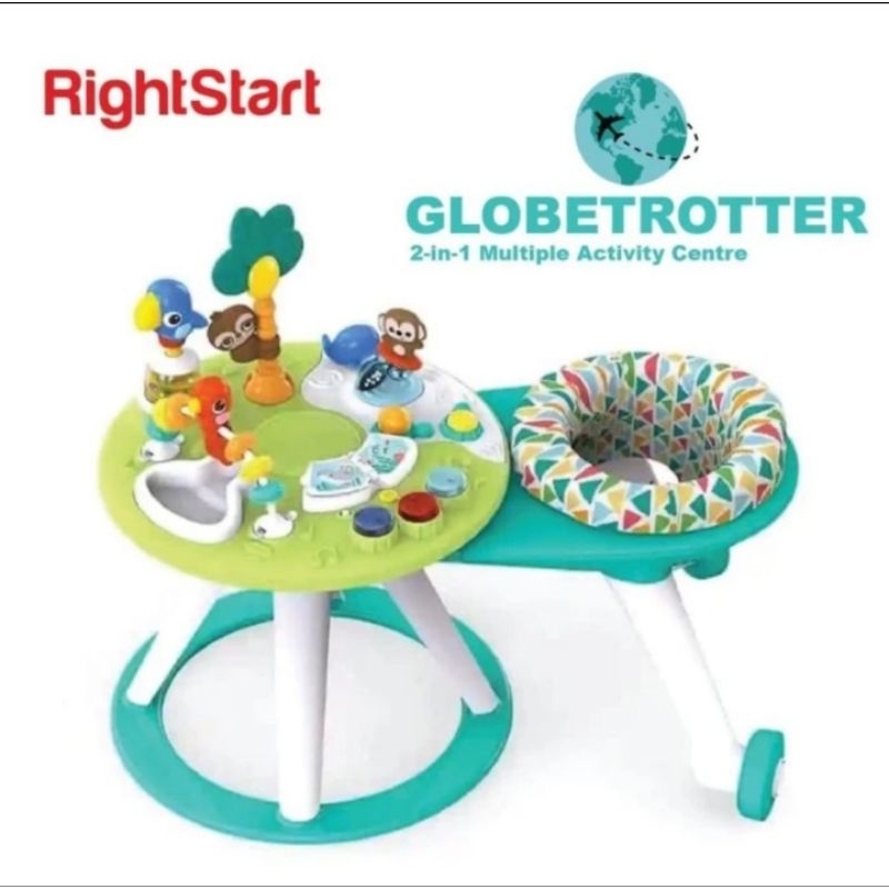 Jual Right Start Globetrotter 2in1 Multiple Activity Center / Mainan ...