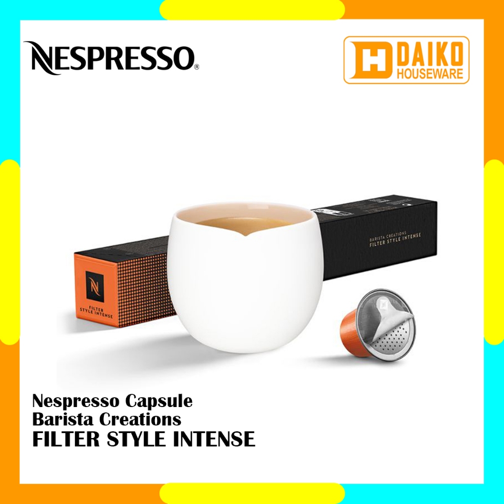 Jual Capsule Nespresso Filter Style Intense Coffee - Kopi Kapsul ...