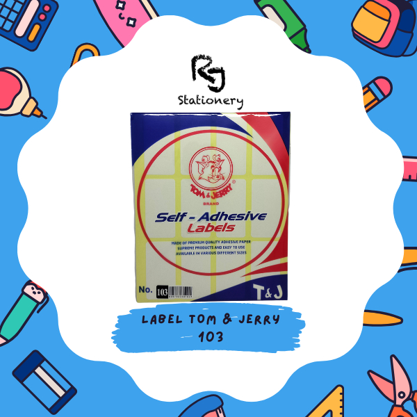 Jual Label Tom And Jerry / Label Nama / Stiker Label T&J/ Lebel T&J | Shopee Indonesia