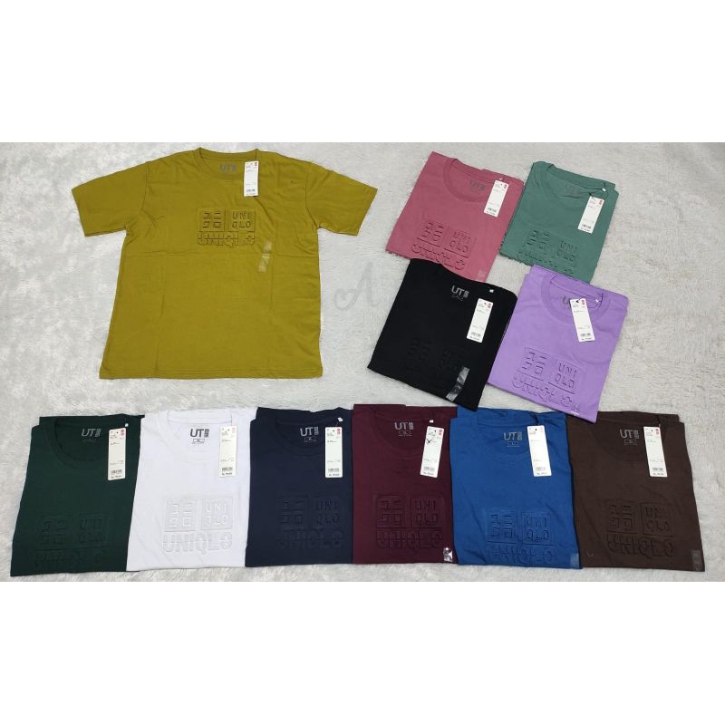 Jual BAJU KAOS UNIQLOO EMBOS BAJU UNIQLOO | Shopee Indonesia
